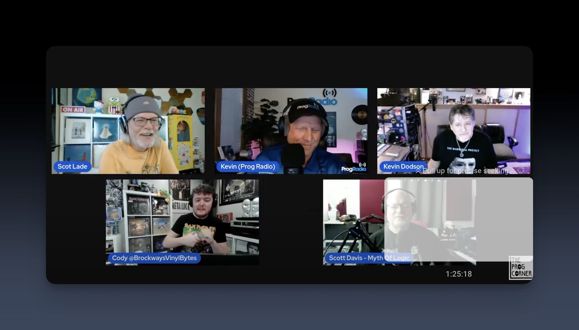 Kevin Dodson featured on The Prog Corner | The Madrigal Project